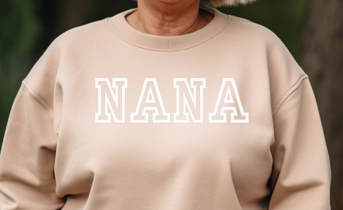 NANA Lettering Digital Download, NANA Template, Nana Writing - Etsy
