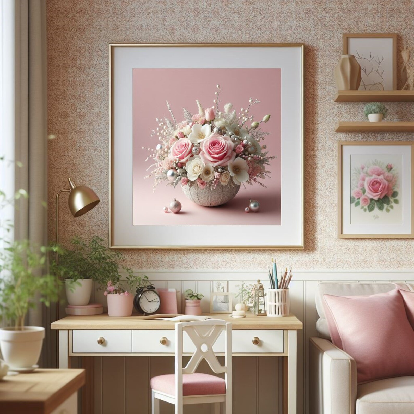 Rose Jewel, Flower Arrangement for New Year, Disaster Area Support ...