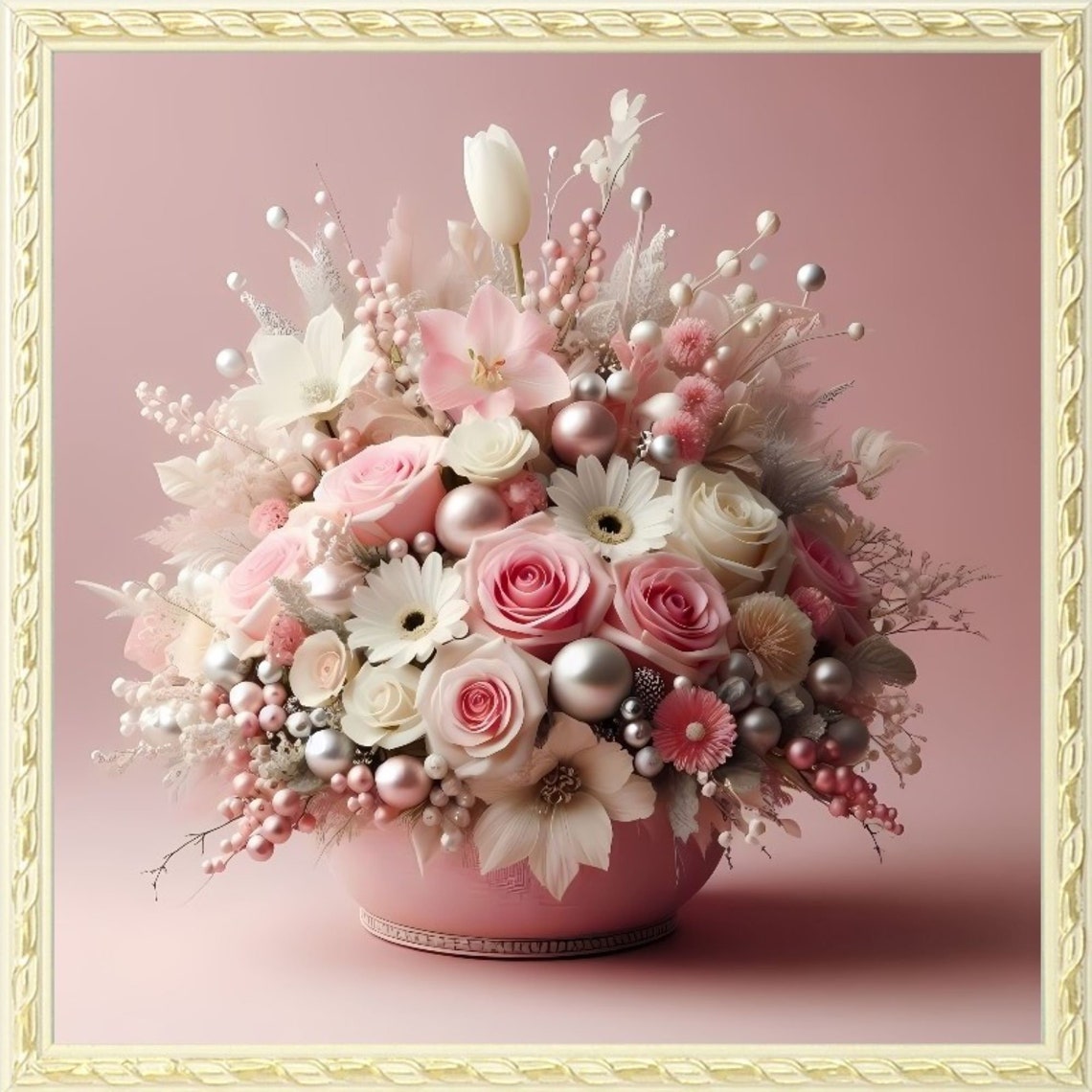 Rose Jewel, Flower Arrangement for New Year, Disaster Area Support ...