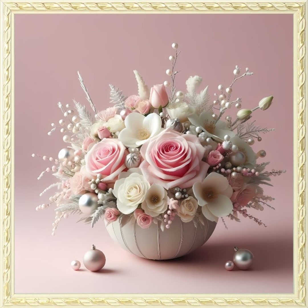 Rose Jewel, Flower Arrangement for New Year, Disaster Area Support ...