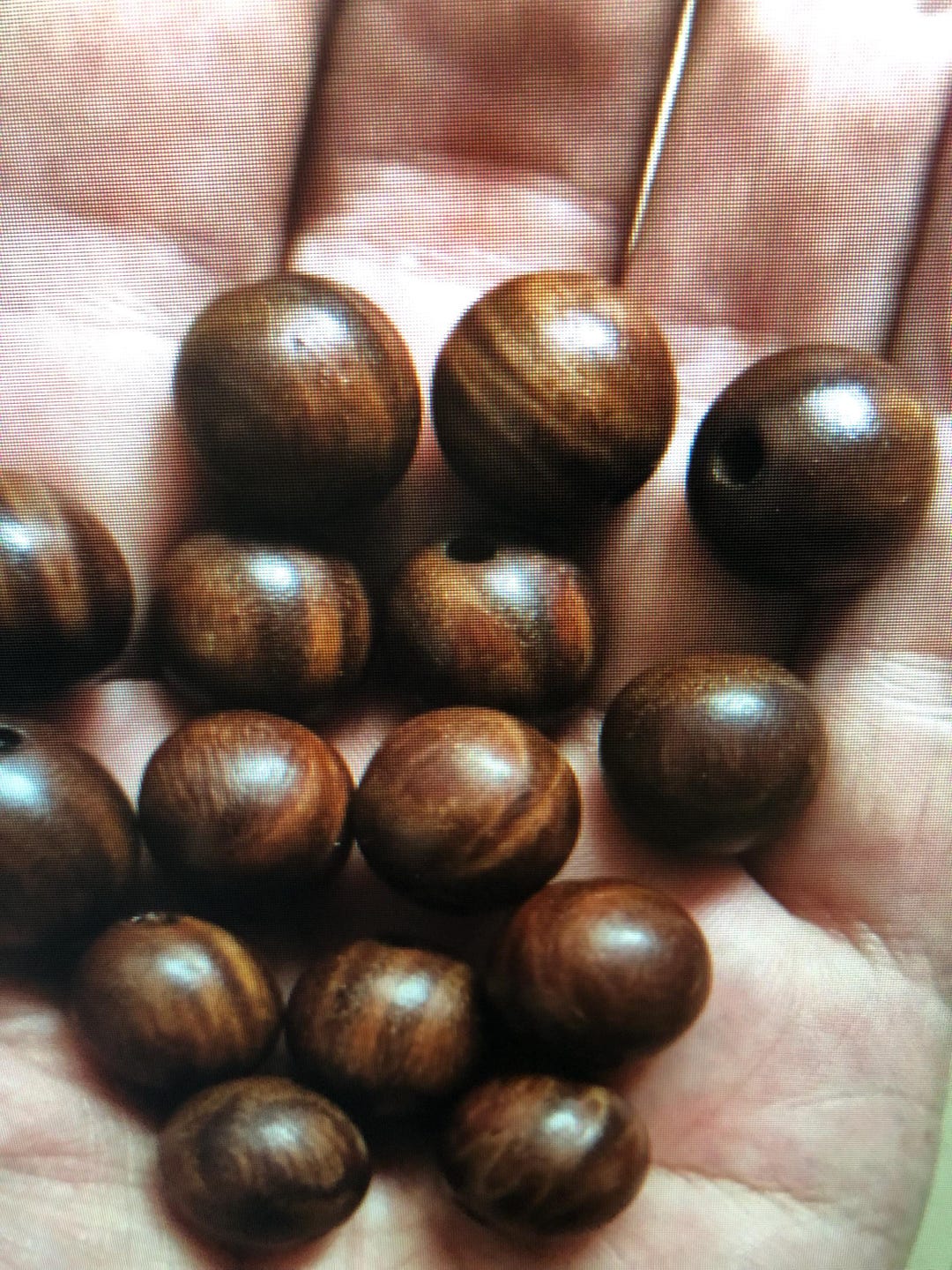 Handmade Wood Carving Beads - Etsy