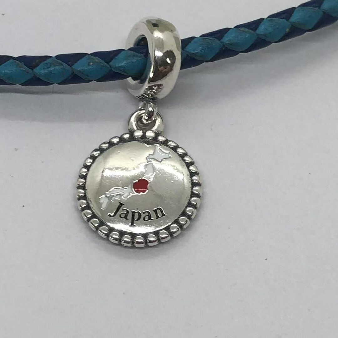 Pandora Japan Map Exclusive Charm Pendant/travel Charm/birthday Gift ...