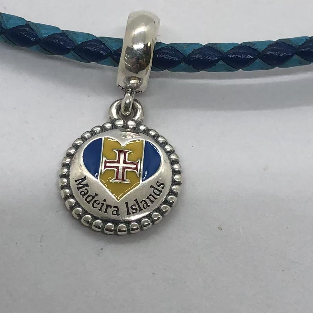 Pandora Madeira Islands Flag Exclusive Charm /birthday Gift/ Travel ...