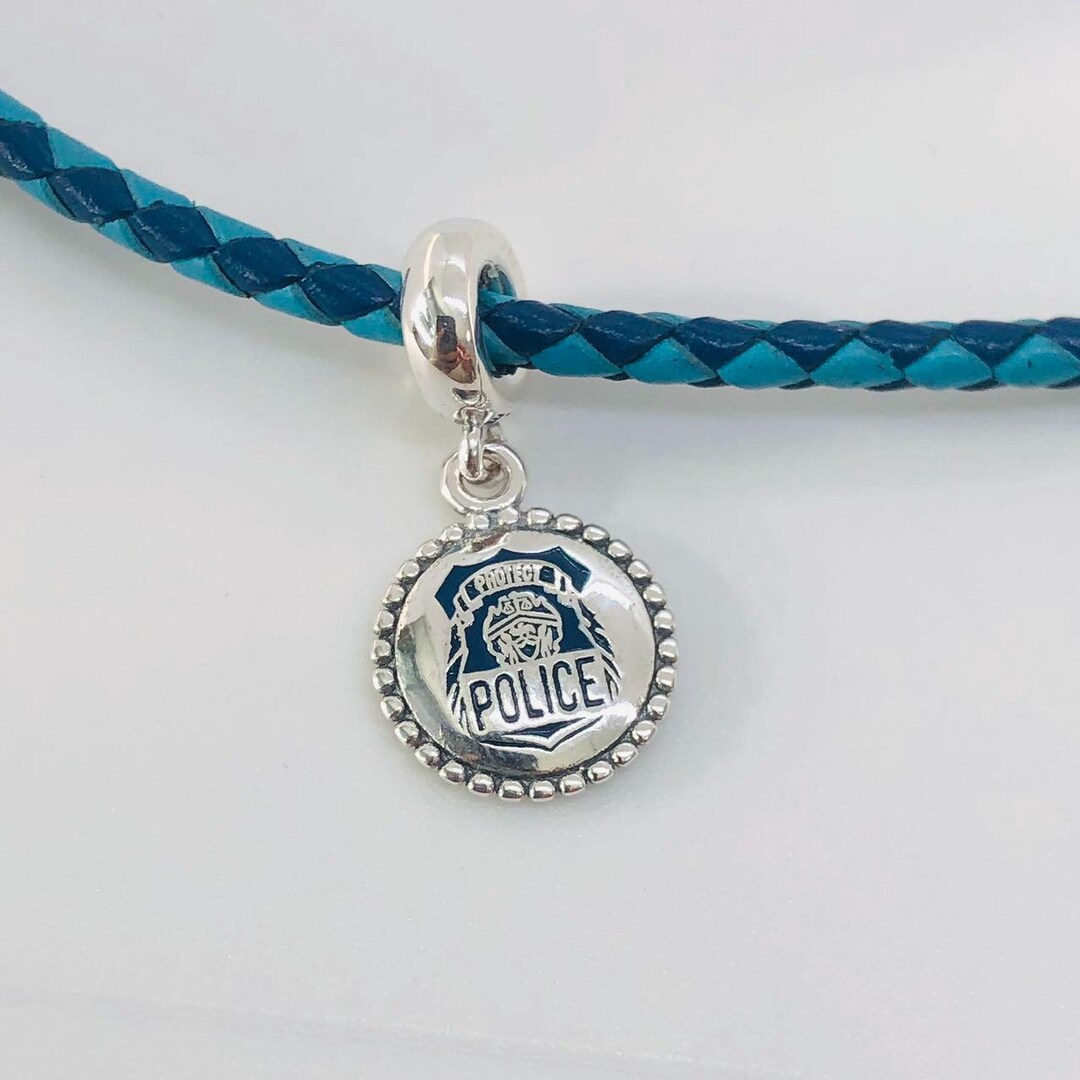 Pandora Police Badge Exclusive Charm /birthday Gift/travel Gift/ S925 ...