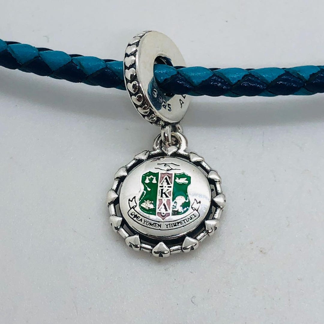 Pandora AKA Charm Alpha Kappa Alpha Sorority Exclusive Dangle Charm ...