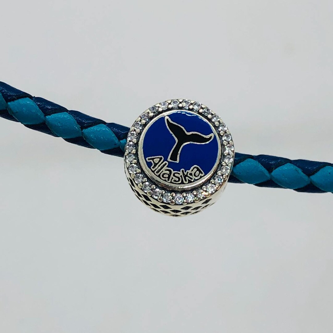 Pandora Alaska Charm /WHALE TAIL & Cruise Ship Exclusive Bead Charm ...