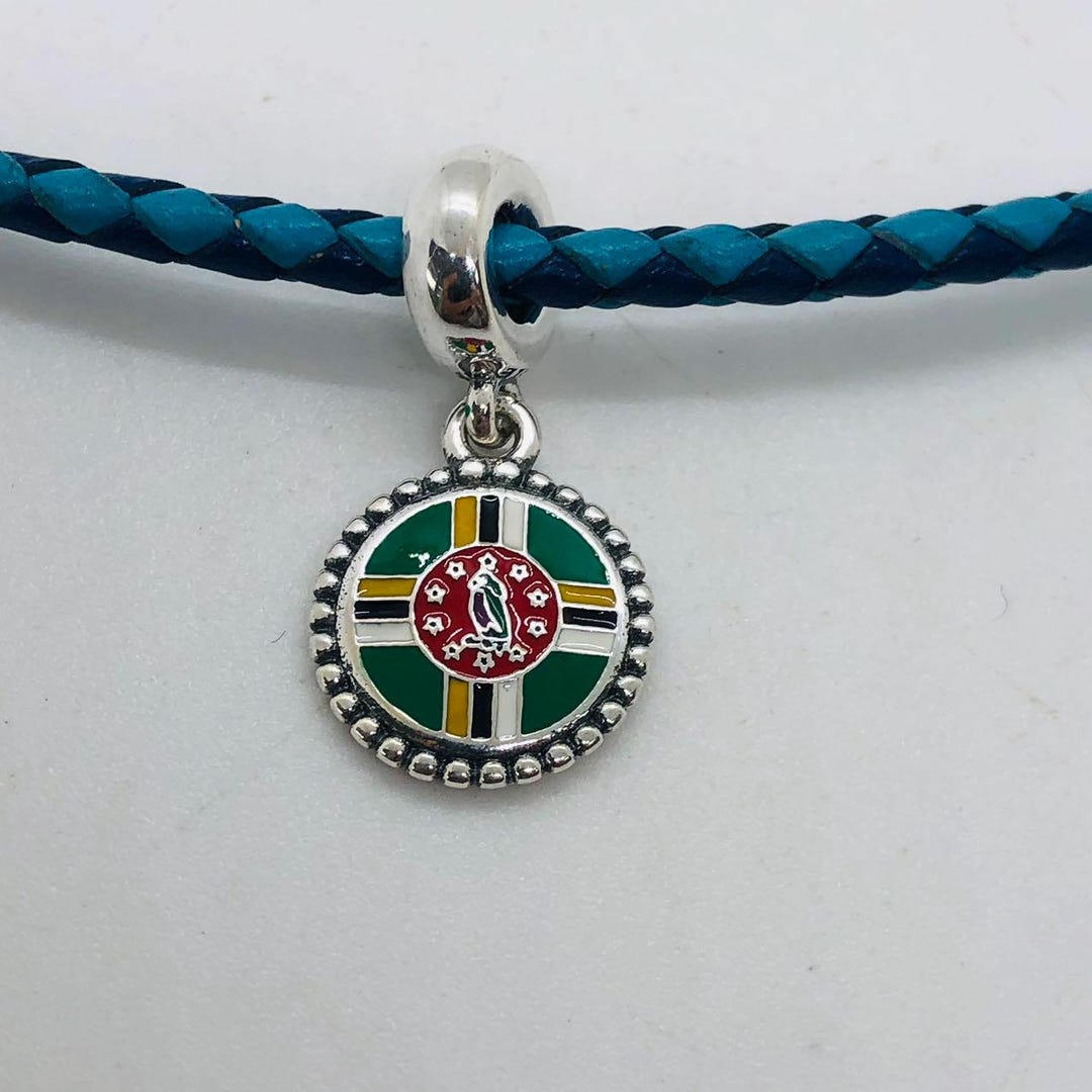 Pandora Commonwealth of Dominica Flag Charm /birthday Gift/travel Gift ...