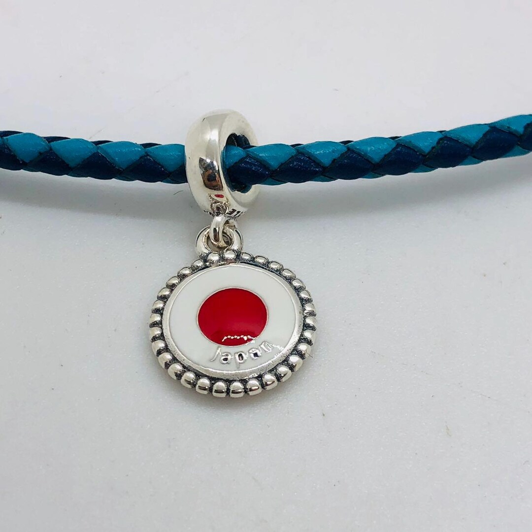 Pandora Japan Flag Exclusive Dangle Charm /travel Gift/ S925 Sterling ...