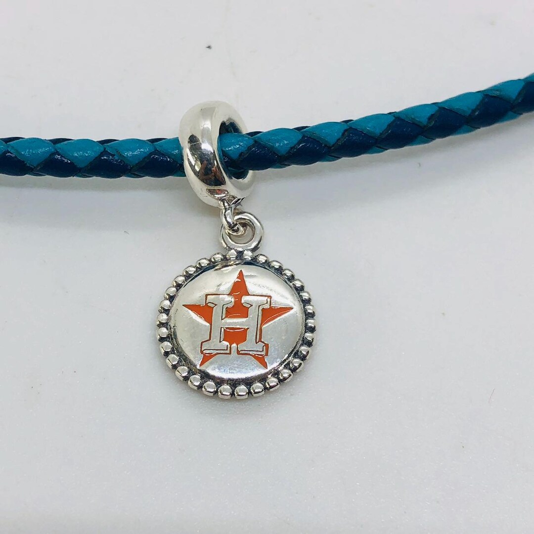 Pandora Houston Astros H-town Exclusive Dangle Charm/travel Gift ...