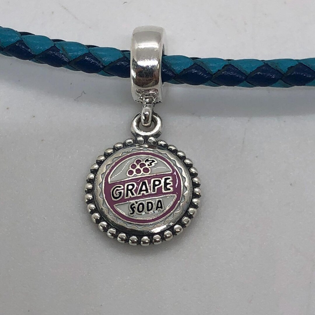 Pandora UP Grape Soda Badge Charm Pendant Travel Charm Gift/ Birthday ...