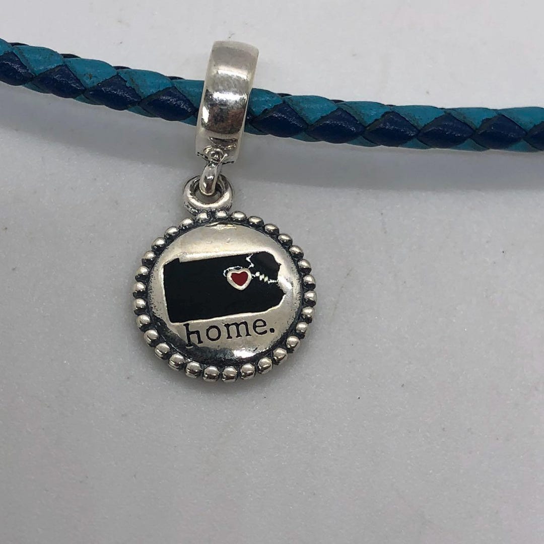 Pandora Pennsylvania Map Exclusive Charm /PA Home Charm/travel Gift ...
