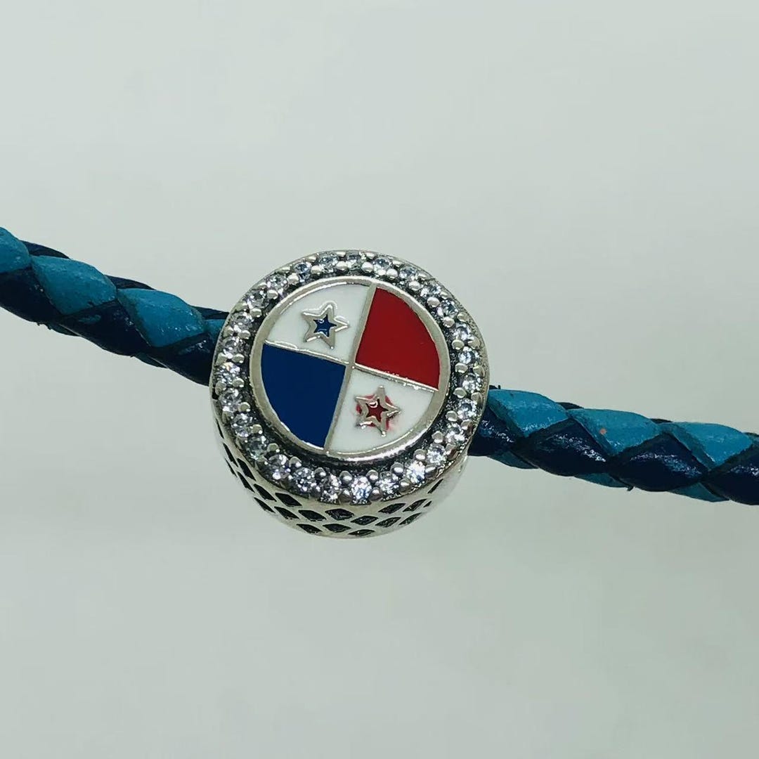Pandora Panama Flag Exclusive Bead Charm /travel Gift/ S925 Sterling ...