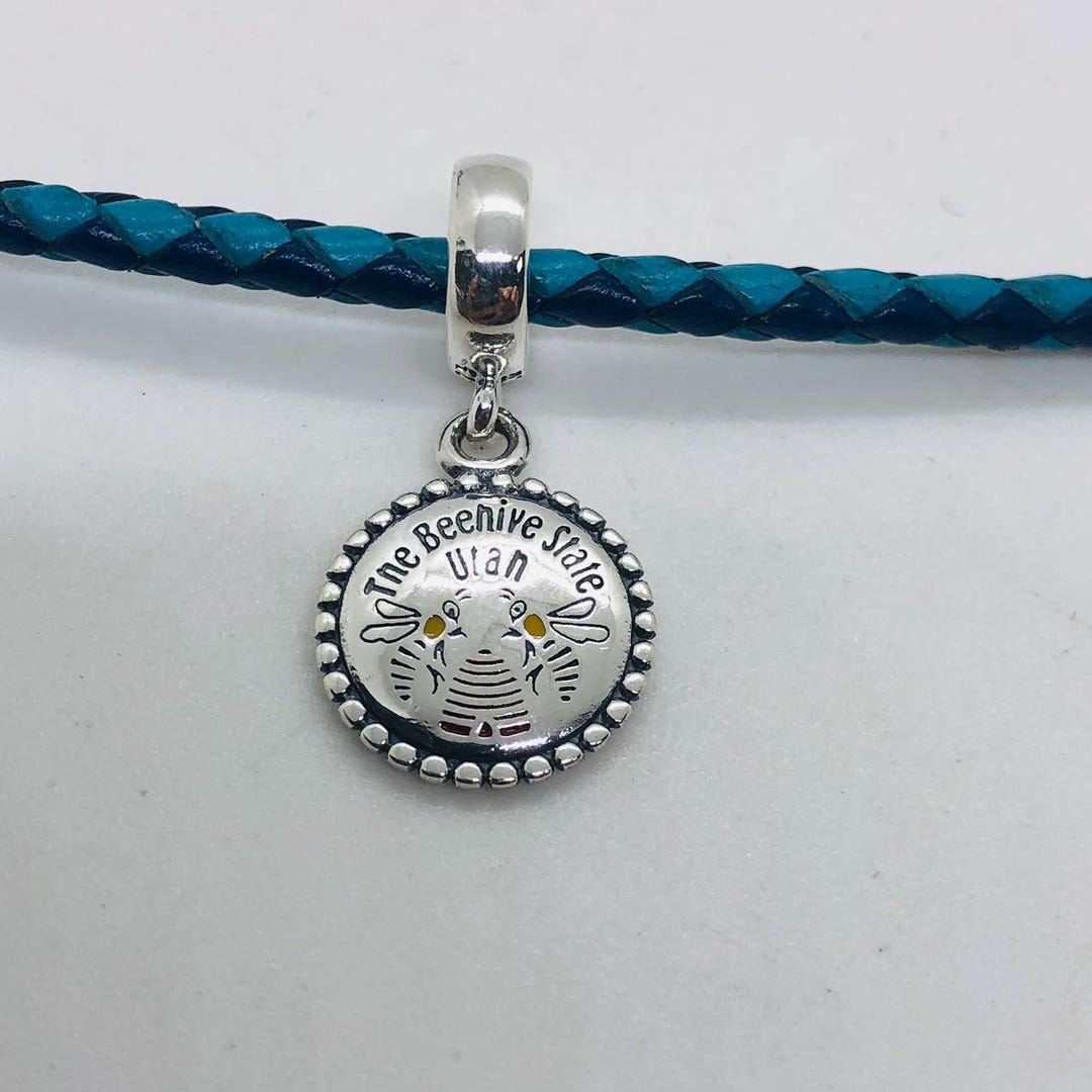 Pandora Utah the Beehive State Exclusive Dangle Charm/birthday Gift ...
