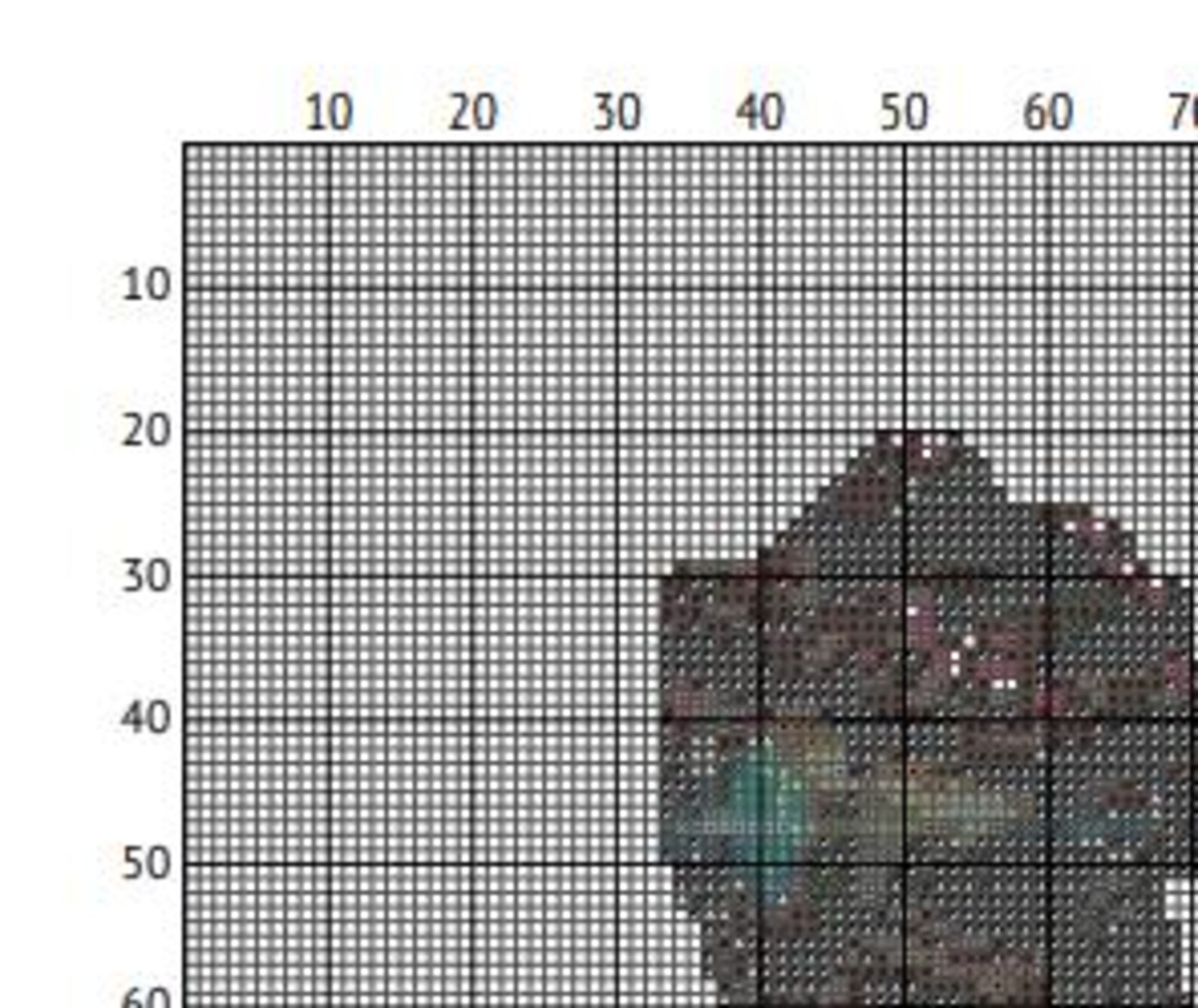 Arcane Cross Stitch Pattern League of Legends Vi With Gauntlet Pixel ...