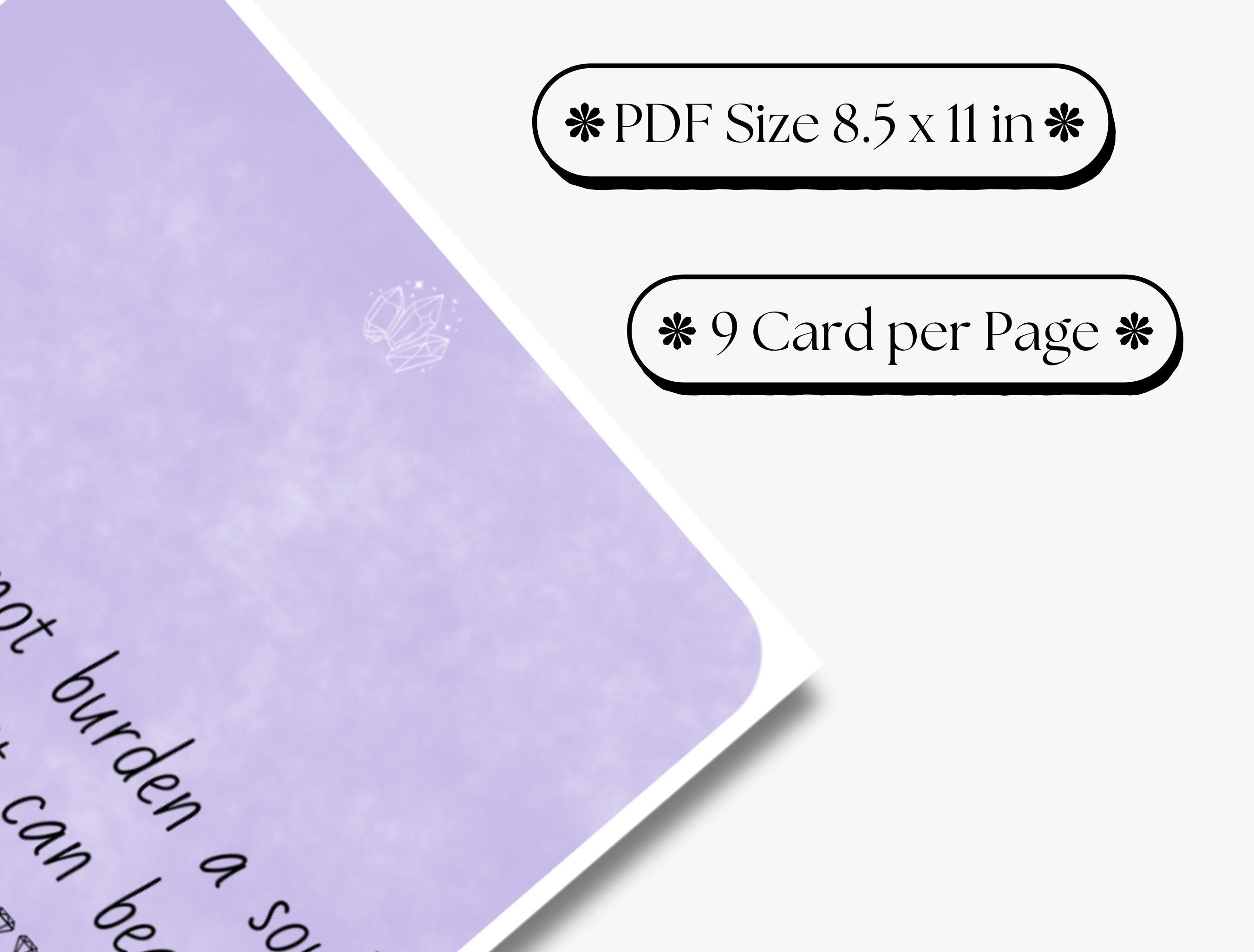 Quran Verse Cards, Islamic Cards, Quran Verses Flashcards, Islamic ...