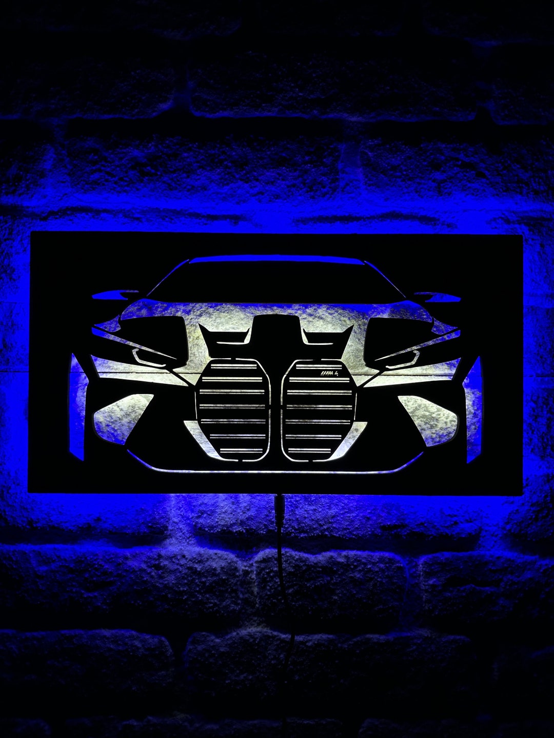 Bmw Led Sign Bmw Wall Art Bmw Led Light Bmw M4 Wall Decor - Etsy UK