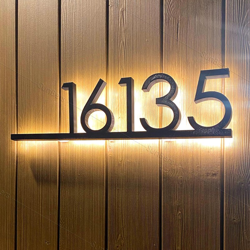 Led Address Sign - Etsy