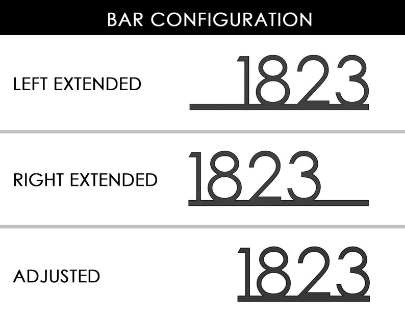 Solar Powered LED Address Sign 3D Floating Backlit Modern Mid Century ...