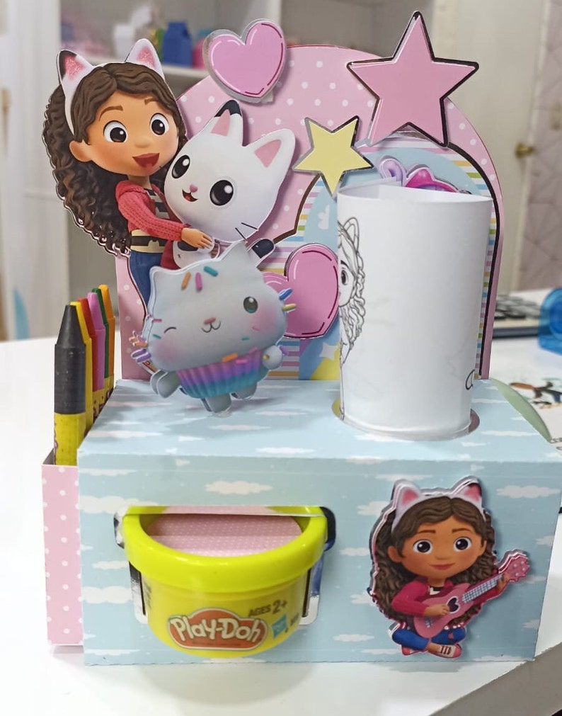 Play-doh Activity Box Template Playdoh Box Playdoh Coloring Box Party ...