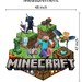 Peel and Stick Minecraft Wall Decal Video Games Wall Sticker Steve for ...