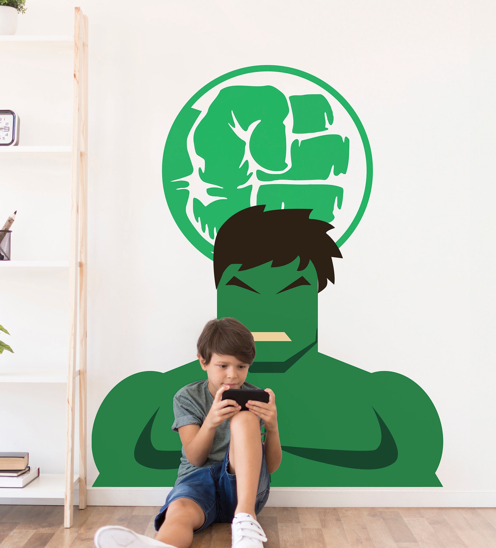 Marvel Wall Decal Superheroes Wall Sticker Thor Wall Art for - Etsy