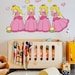 Super Mario Wall Decal Princess Peach Wall Sticker Nintendo Wall Art ...