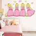Super Mario Wall Decal Princess Peach Wall Sticker Princess Castle Wall ...