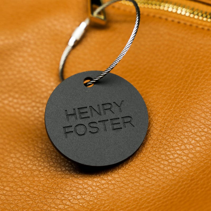 Custom Color Acrylic Luggage Tag - Etsy