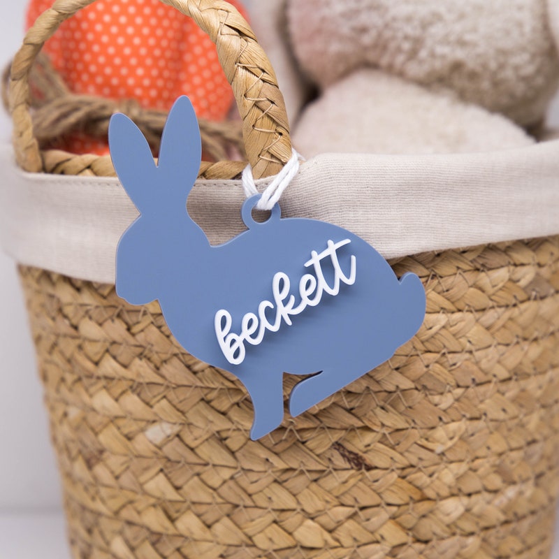 Easter Bunny Tags - Etsy
