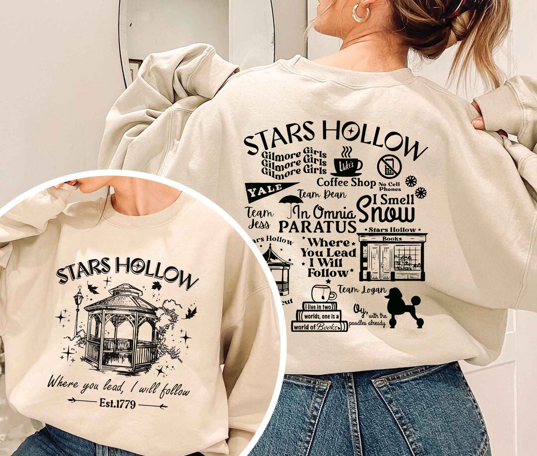 Stars Hollow Connecticut PNG Stars Hollow PNG Gilmore - Etsy