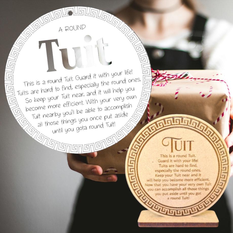 A - Round - Tuit - Etsy