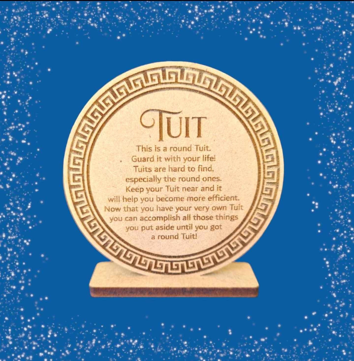 A - Round - Tuit - Etsy