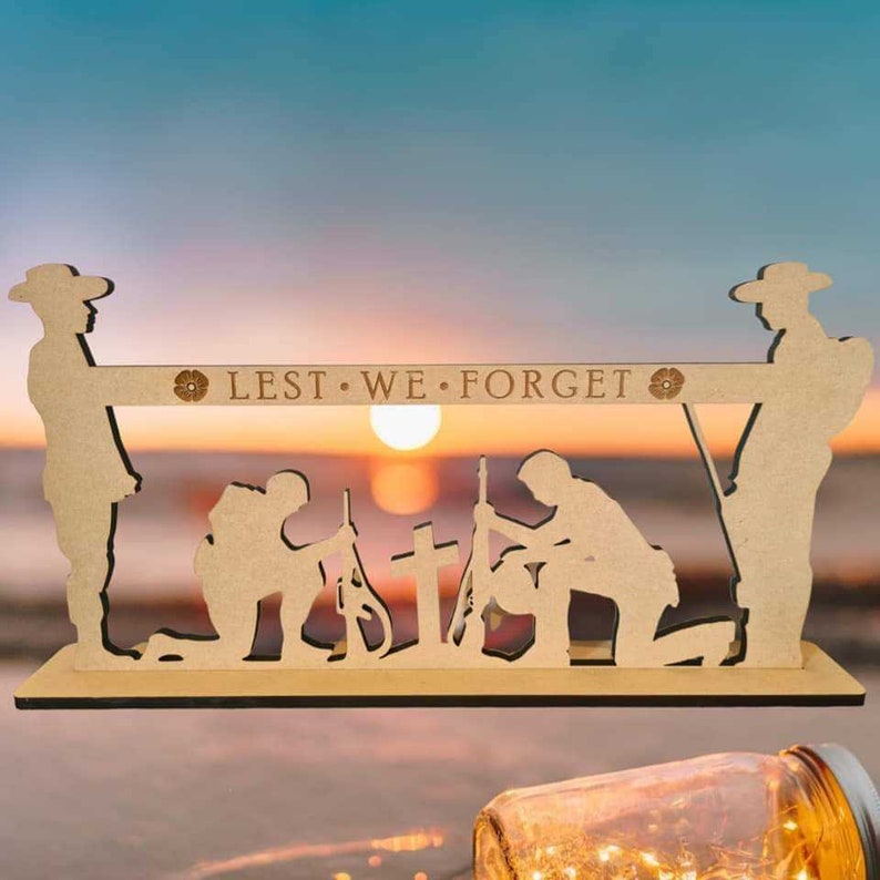 ANZAC Day Ornament Bundle SVG & DXF Cutting Machine Files - Etsy Australia