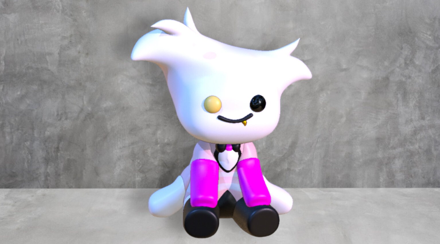 STL File Angel Dust Chibi / HAZBIN HOTEL - Etsy