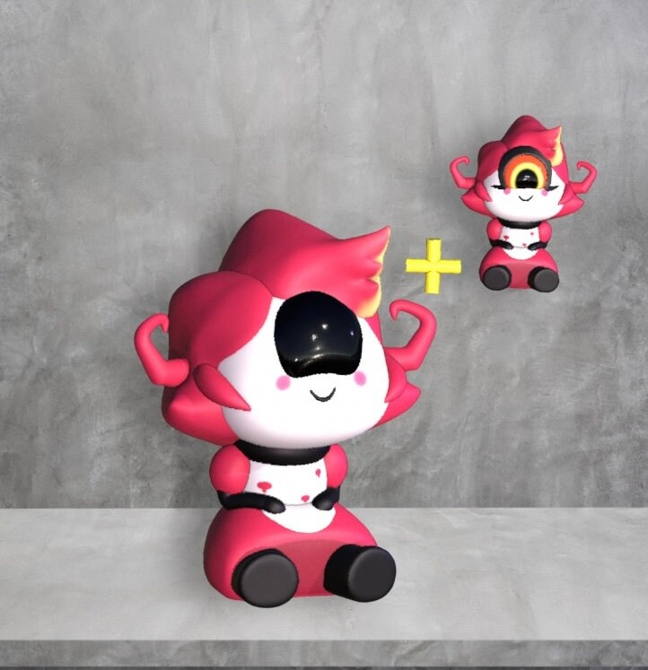 STL File Nifty Chibi / HAZBIN HOTEL - Etsy