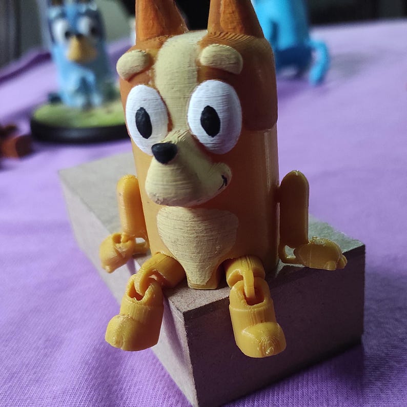 Flexible BLUEY and BINGO STL File Without Supports - Etsy