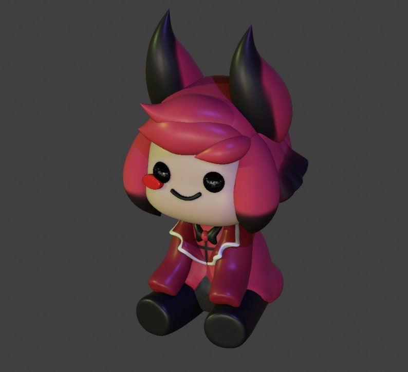 STL File ALASTOR Chibi HAZBIN Hotel for 3d Print - Etsy Australia