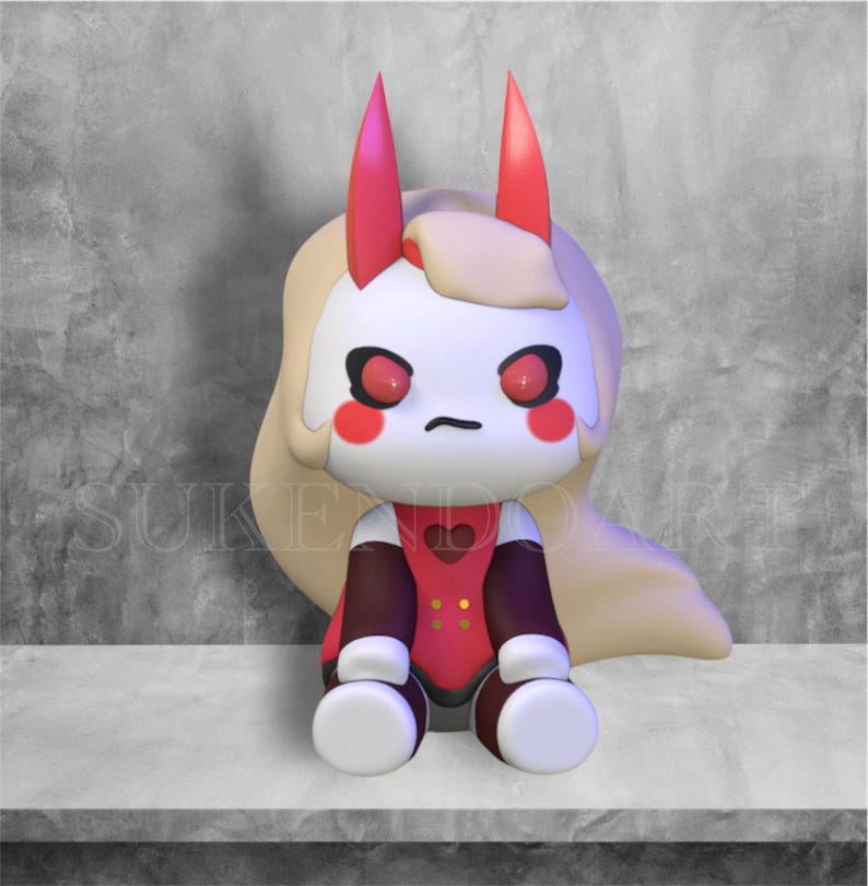 STL File CHARLIE Demon Figure CHIBI Hazbin Hotel - Etsy Australia