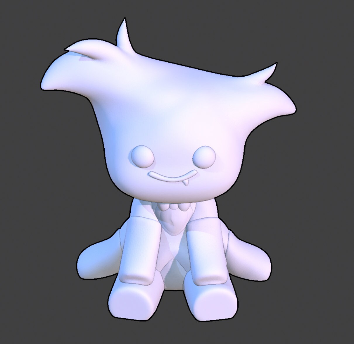STL File Angel Dust Chibi / HAZBIN HOTEL - Etsy