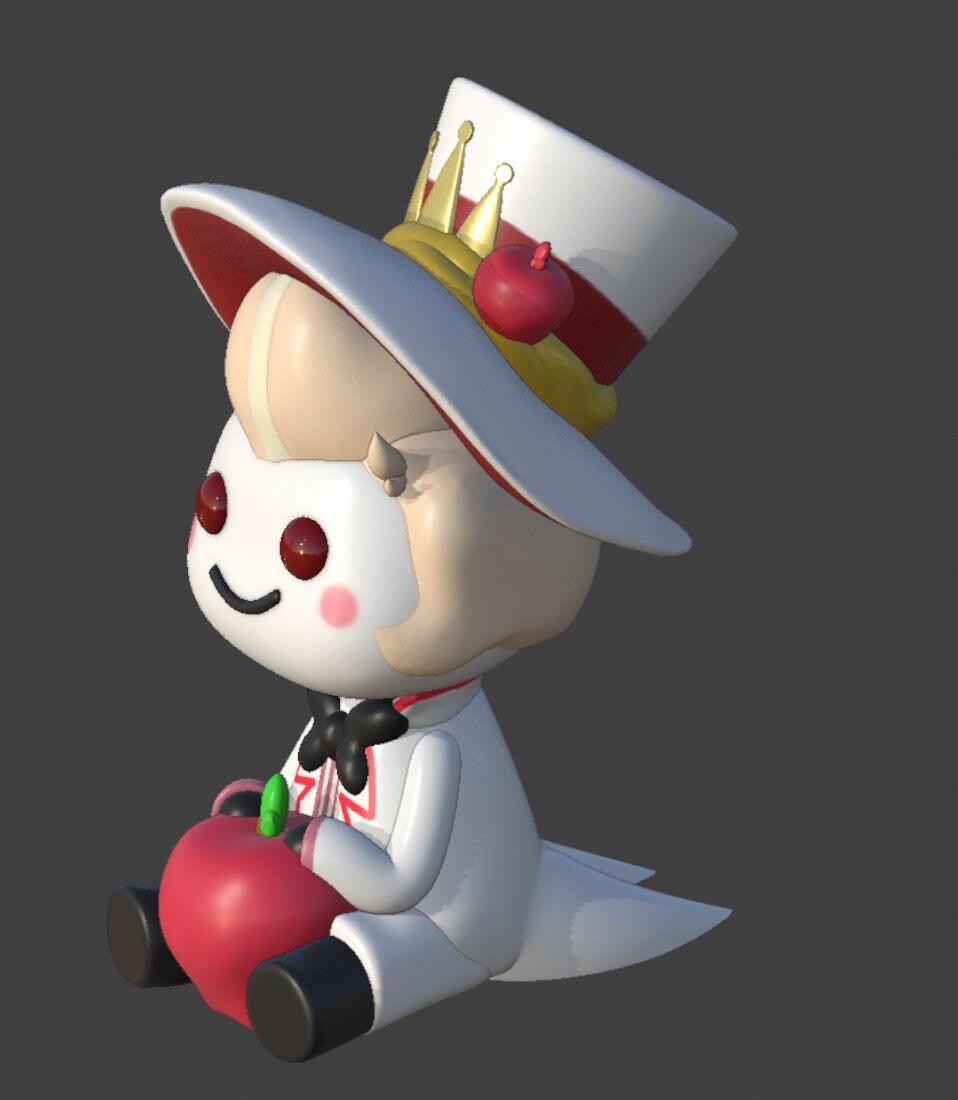 Stl File LUCIFER Figure Chibi - Etsy