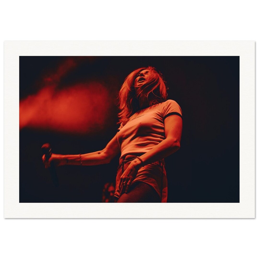 Photo Print: Sarah Barthel of Phantogram, Atlanta, GA - Etsy