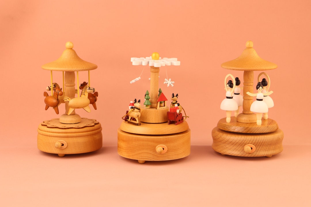 Personalized Wooden Music Box for Children - Etsy