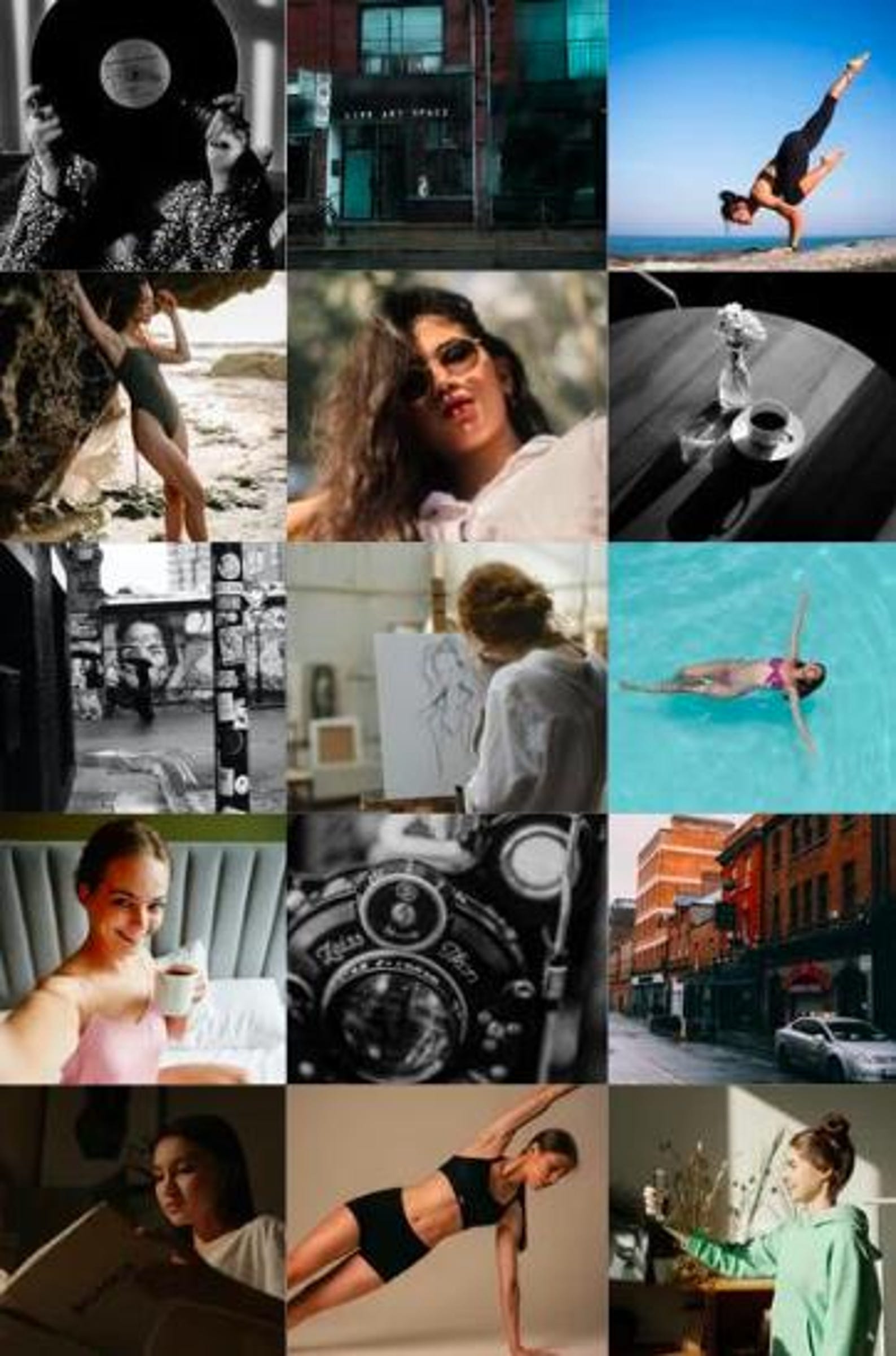 Content Planner Instagram Grid Template - Etsy