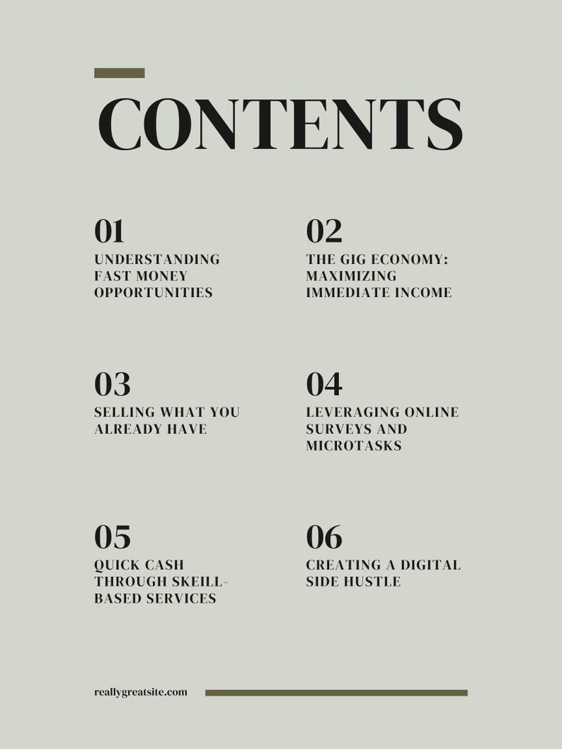 Make Money Fast: Step-by-step Strategies for Making Money Fast! - Etsy