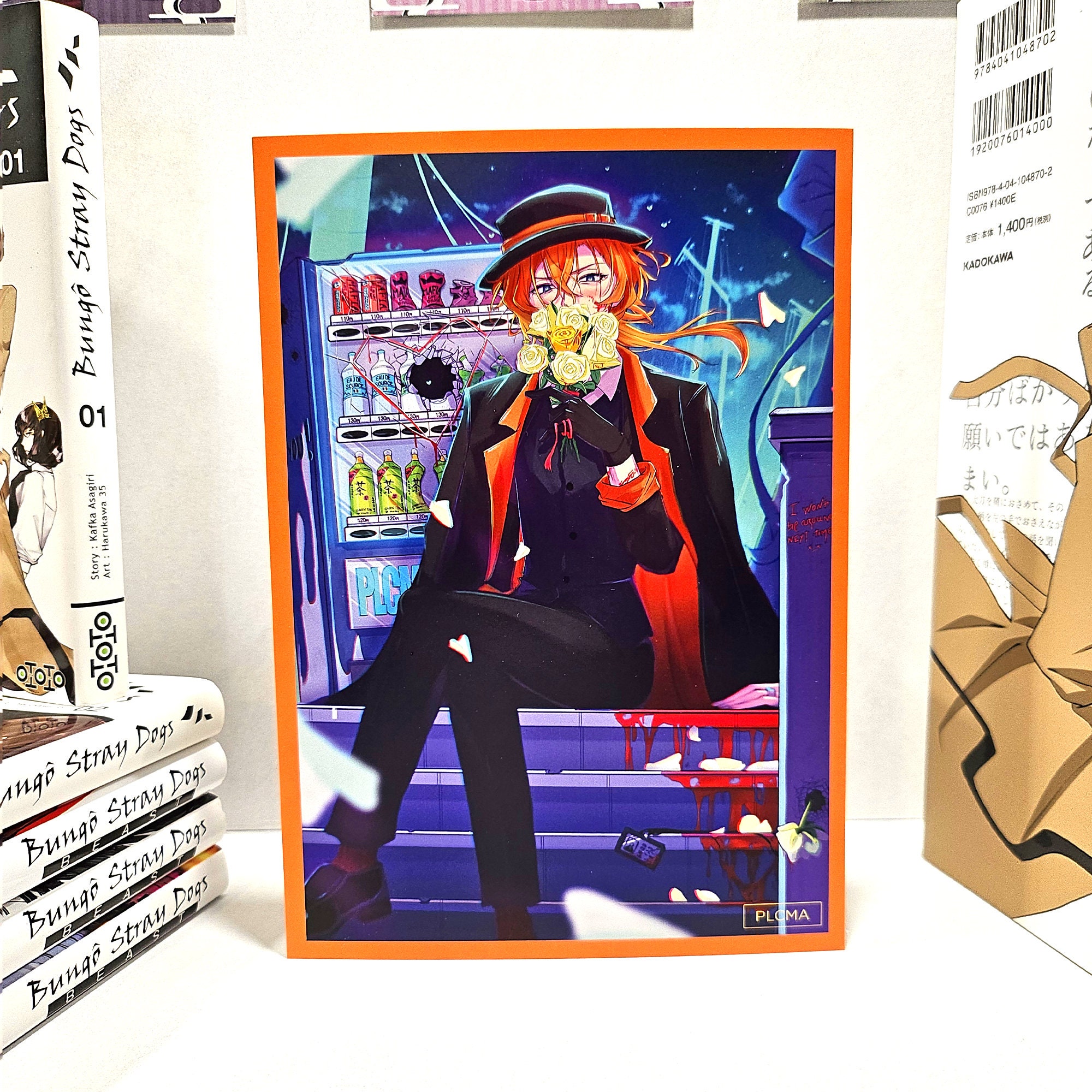 Chuuya Nakahara Yandere Prints Bungou Stray Dogs - Etsy