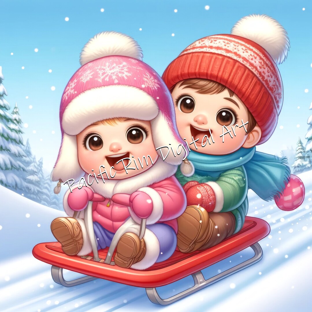 Cartoon Kids in Playful Settings. for Babies and Small Children's Rooms ...