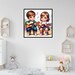 Cartoon Kids in Playful Settings. for Babies and Small Children's Rooms ...
