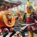 Hilarious Ninja Orange & Samurai Banana Digital Art Instant Download ...