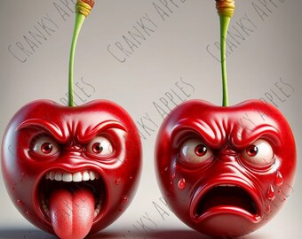 Silly Funny Screaming Corn Digital Art Ugly Hilarious Veggies Printable ...