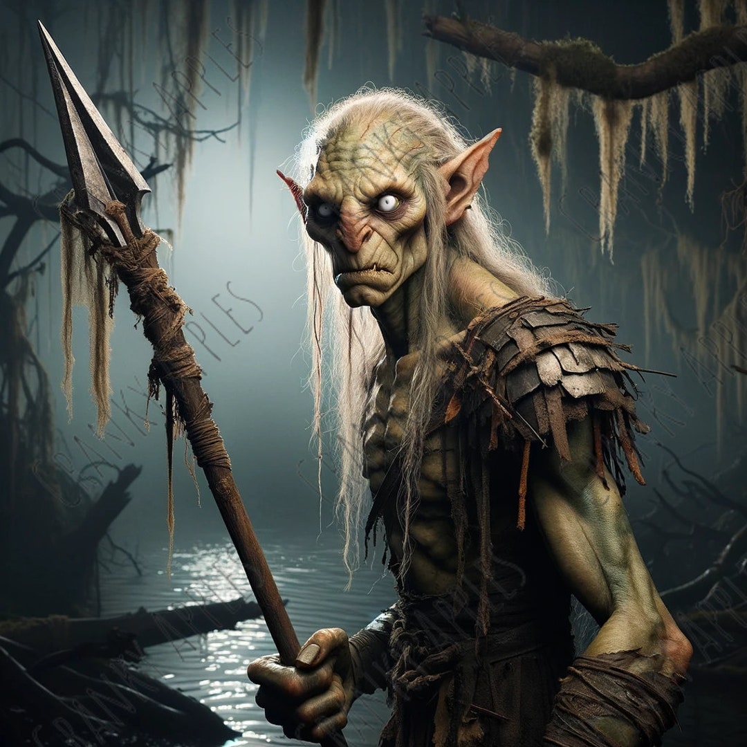 Troll Rogue Raider Scavenger Looter Digital Art Fantasy - Etsy